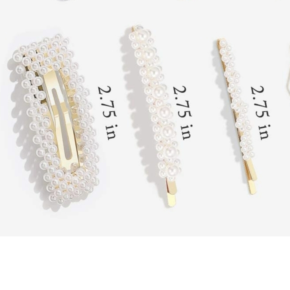 Hair | 6 Fashion Pear Hair Clips | Poshmark